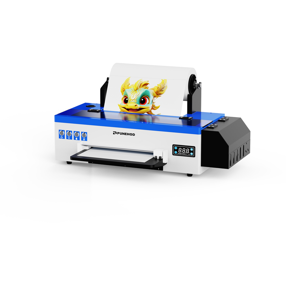 Punehod A3 L1800 Roll-Fed DTF Printer,T-shirt Direct to Film Printer ...